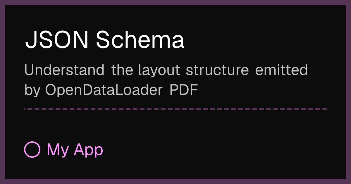 JSON Schema